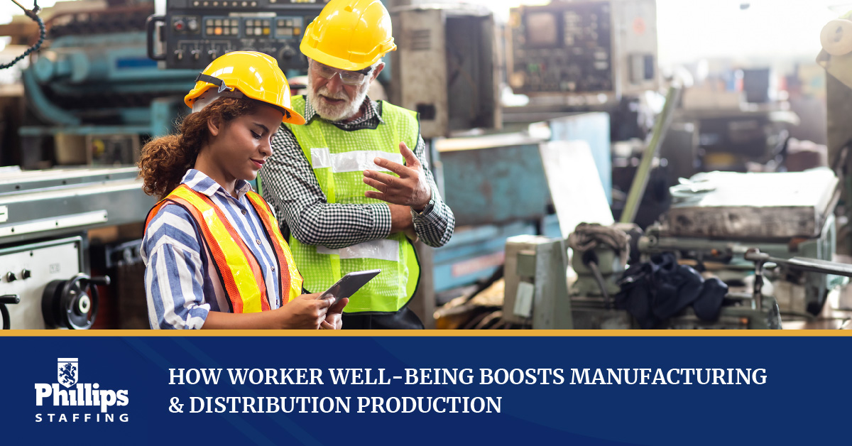 Well-Being and Productivity: Take Care of Your Workers | Phillips Staffing